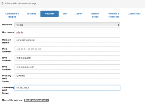Pi-Hole in Docker on Synology- The Best Way! - ServiceMax
