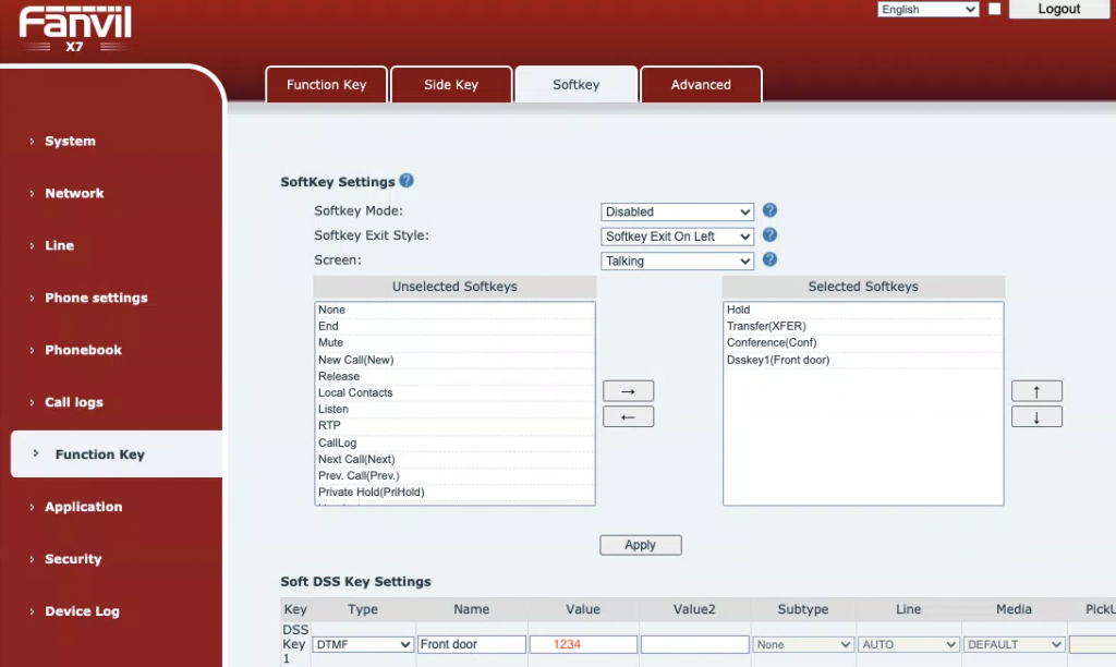 3CX Door Control for Fanvil and Grandstream - ServiceMax